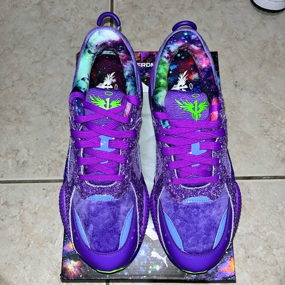 Puma | Shoes | Puma Lamelo Ball X Rsx Galaxy Melo Ball Sneakers Purple ...